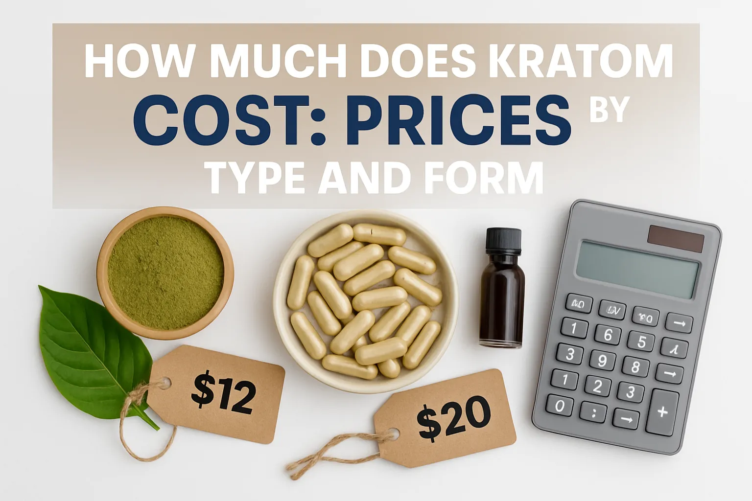 How Much Does Kratom Cost, Prices By Type And Form
